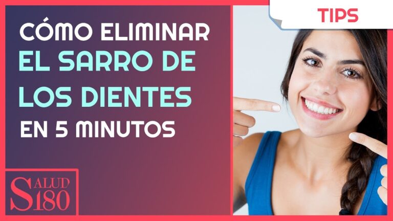 ¡Descubre el secreto para eliminar el sarro de los dientes en solo 5 ...